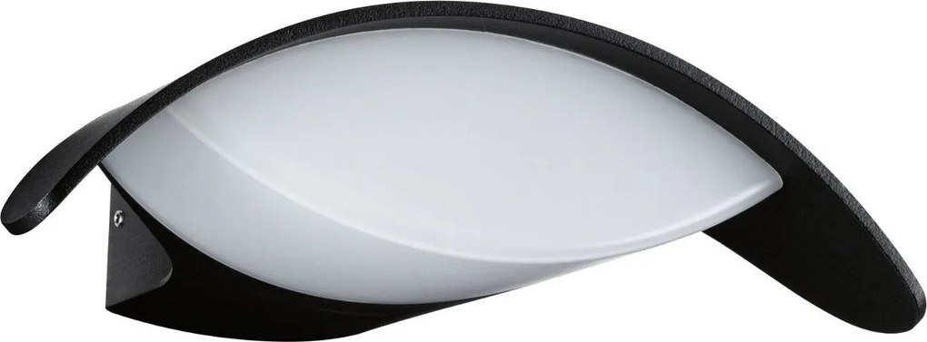 P 94765 LED venkovní nástěnné svítidlo Mesana IP44 240x165mm 3000K 12W 230V antracit hliník - PAULMANN