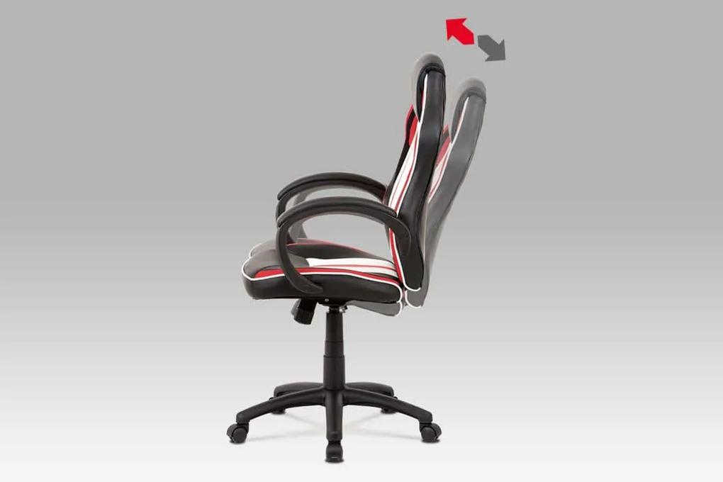 Autronic Kancelářská židle KA-V505 RED