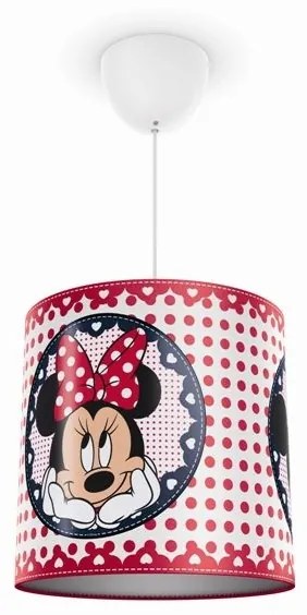 Philips Philips 71752/31/16 - Dětské závěsné svítidlo DISNEY MINNIE MOUSE 1xE27/23W/230V P0691