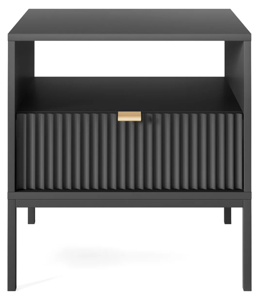 Piaski Noční stolek Nova S54 Barva: Černá