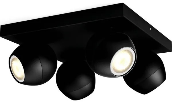 Philips 50474/30/P6 - LED Stmívatelné bodové svítidlo Hue BUCKRAM 4xGU10/5W/230V