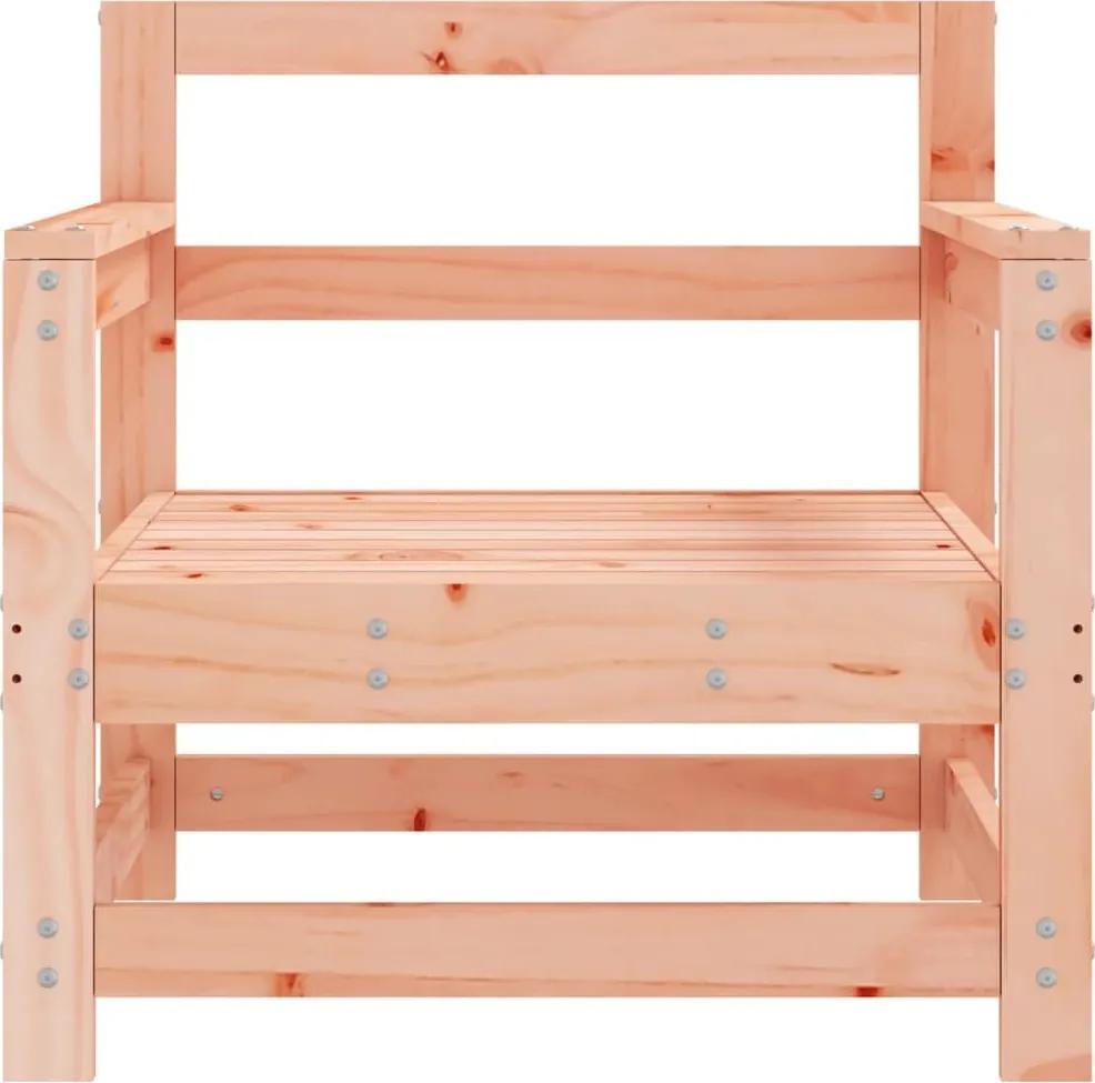 vidaXL Zahradní židle 2 ks černé masivní borové dřevo [825497] Barva: Medově hnědá borovice