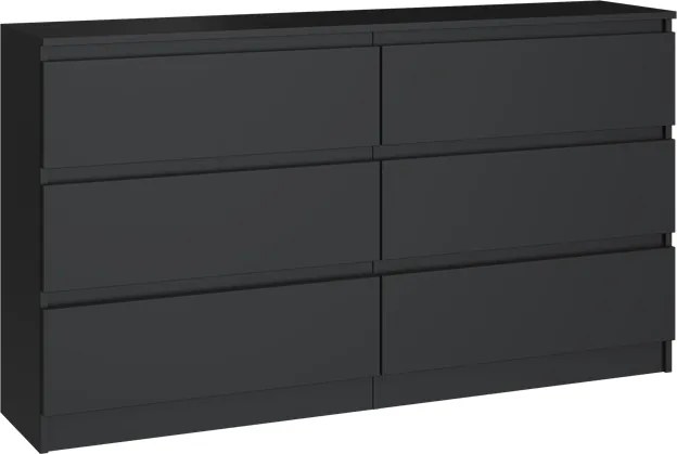 FALCO Komoda Malvína M6 140 černá