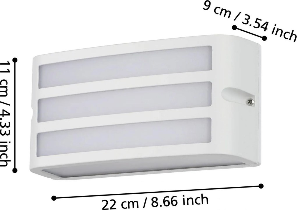 EG 900809 Venkovní nástěnné svítidlo CAMARDA 900809 - EGLO