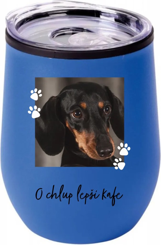 Personalizovaný termohrnek "bowl" - fotografie s mazlíčkem