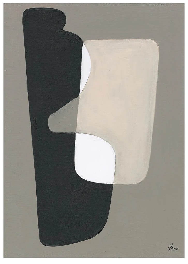 Paper Collective designové moderní obrazy Closeness (100 x 140 cm)