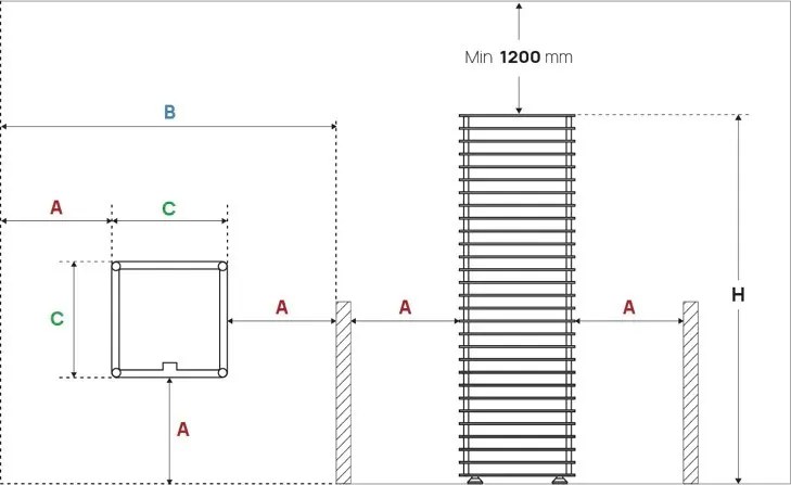 HUUM CLIFF saunová kamna elektrická, 9,0kW