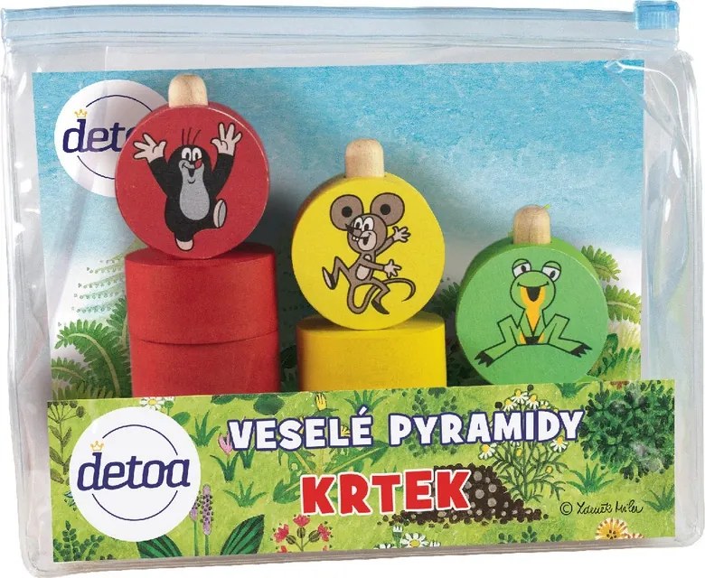 Detoa Veselé pyramidy Krtek