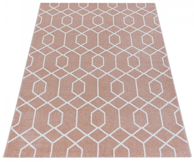 Vopi | Kusový koberec Efor 3713 rose - 160 x 230 cm