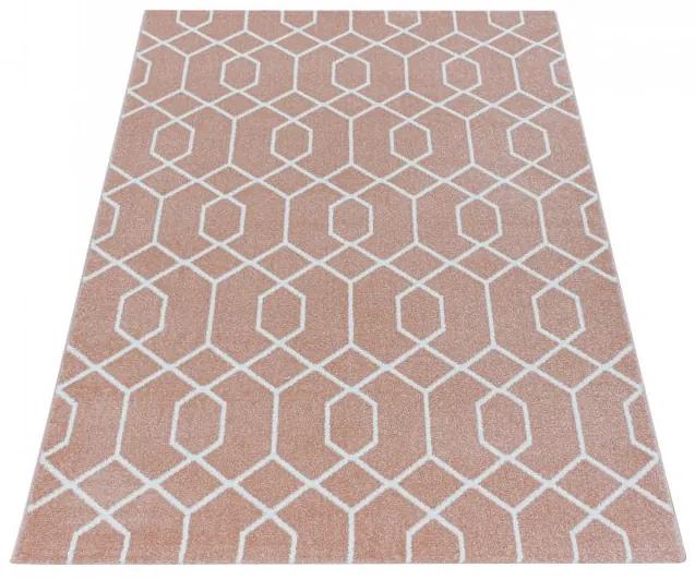 Vopi | Kusový koberec Efor 3713 rose - 240 x 340 cm