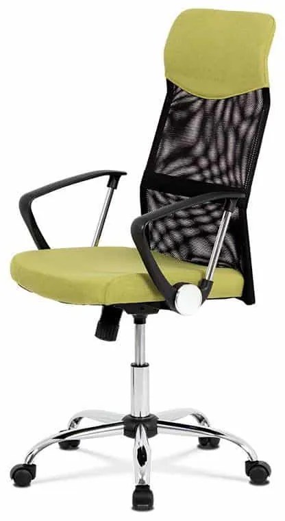 Autronic Kancelářská židle KA-E301 BK - černá látka + černá MESH