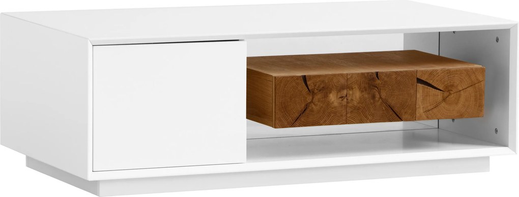 XXXLutz KONFERENČNÍ STOLEK, bílá, barvy dubu, dřevo, kompozitní dřevo, 120/60/40 cm MID.YOU - Konferenční stolky - 002798020901