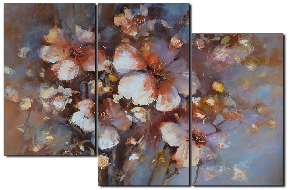Obraz na plátně - Květ mandlí, reprodukce ruční malby 1273D (120x80 cm)