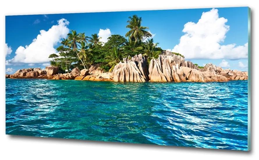 Wallmuralia Fotoobraz na skle Tropický ostrov 100x50