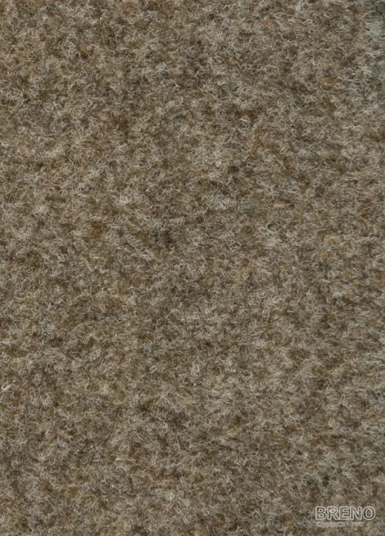 Metrážový koberec zátěžový New Orleans Gel 142 hnědý - šíře 4 m