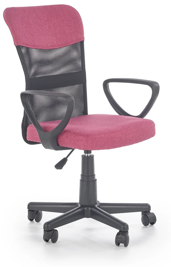Kancelářská židle TIMMY růžová