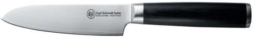 CS SOLINGEN Nůž santoku damascénská nerezová ocel 12,5 cm KONSTANZ