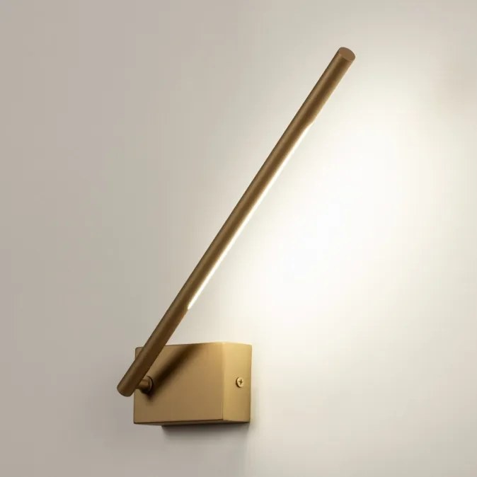 Nástěnné minimalistické LED svítidlo Grado Gold