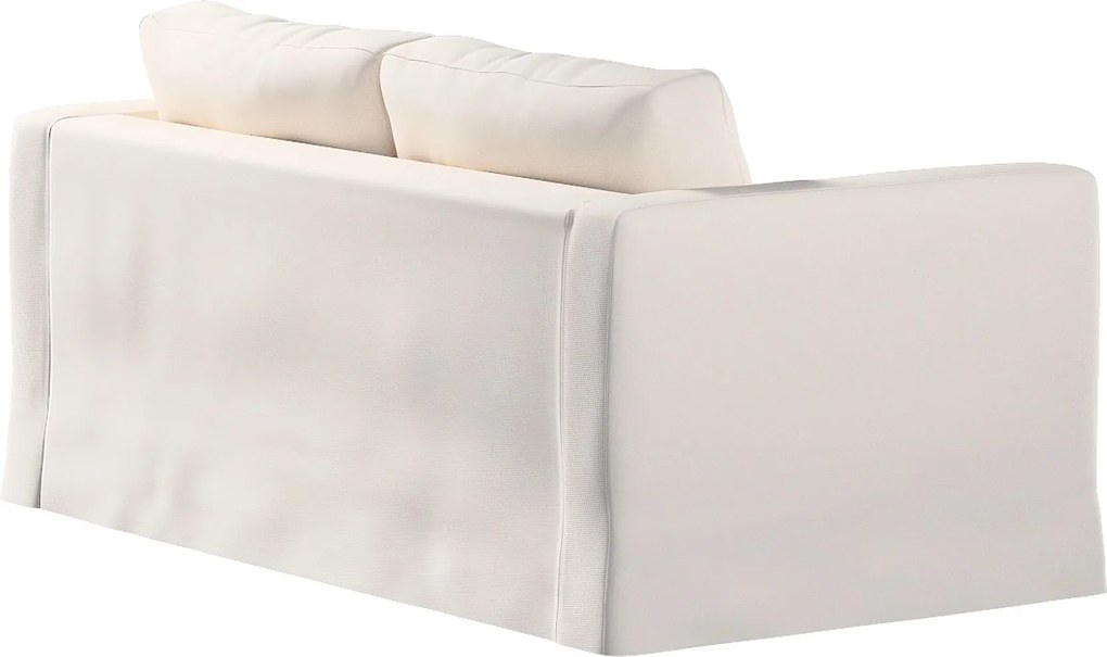 Potah na pohovku IKEA Karlstad 2-místná , nerozkládací, dlouhý barva béžová látka pletený vzor