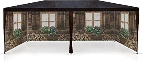 Zahradní párty stan Deu chata, 3 x 6 m