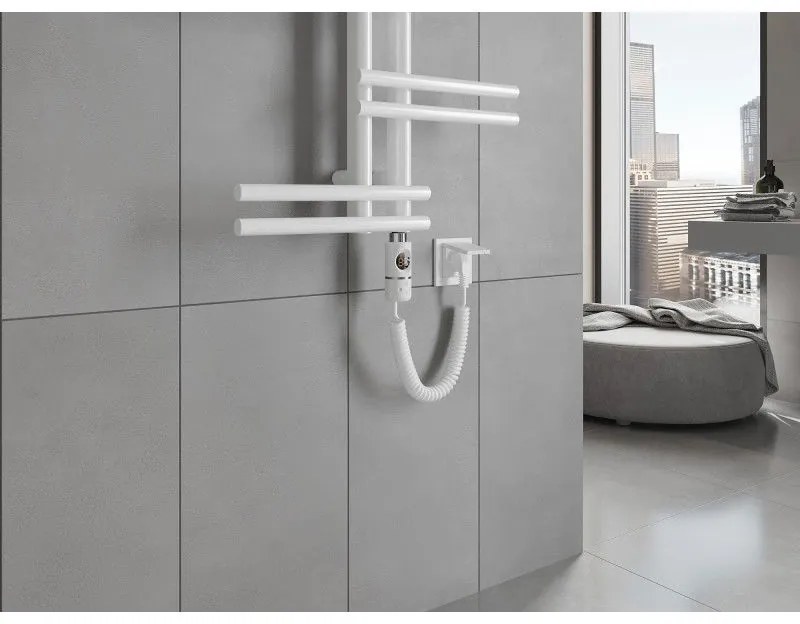 Mexen Jari, elektrické topné těleso 1005 x 550 mm, 300 W, bílá, W115-1005-550-2300-20