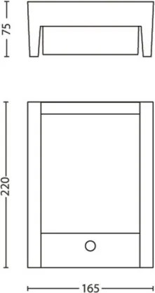 Philips Massive 16461/93/P3