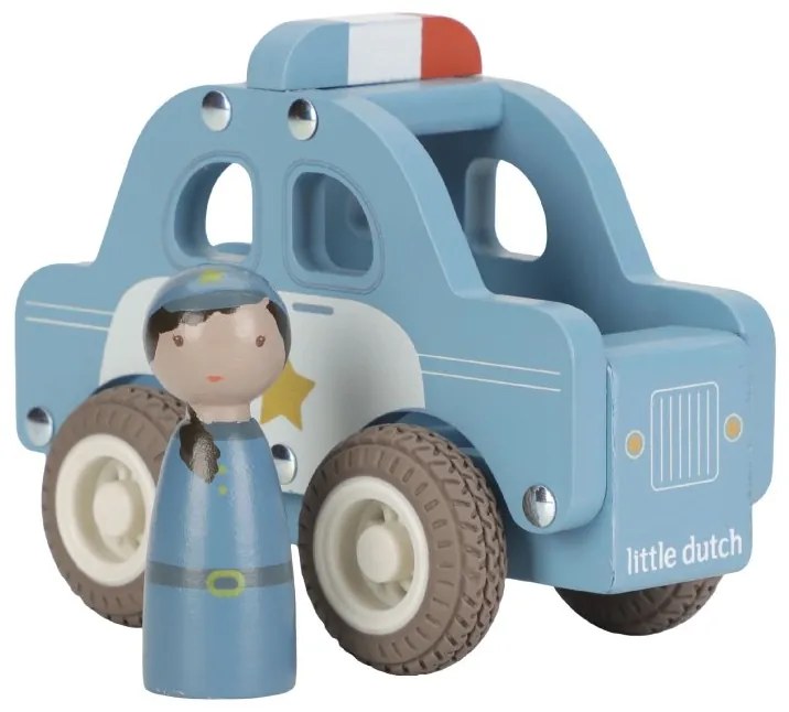Little Dutch Policejní auto dřevěné