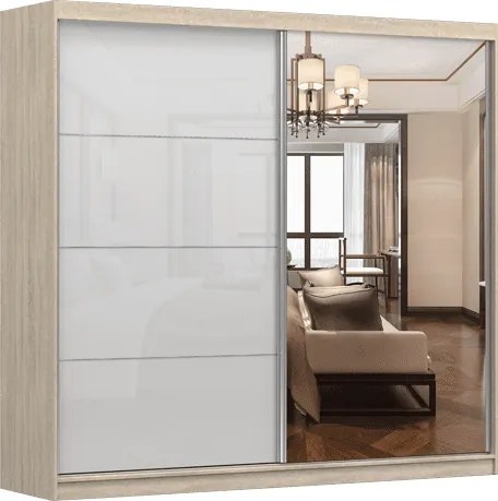 IDZ Šatní skříň MULTI 35, 233 cm Barva dřeva: Černá