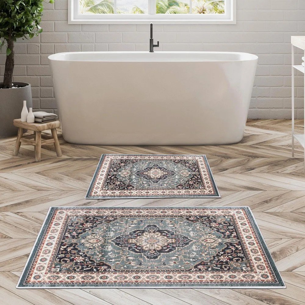 Koupelnové předložky v sadě 2 ks 60x100 cm – Foutastic