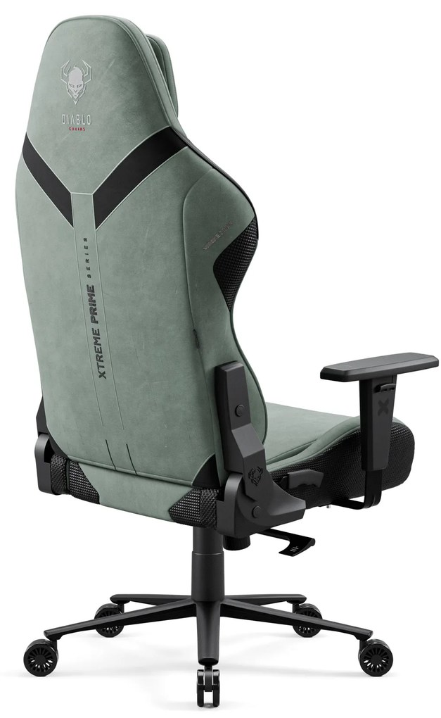 Herní židle Normal Size, zeleno-černá: Diablo X-One Prime Ghotic Green