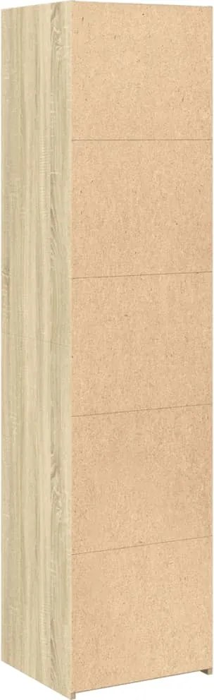 Skříň highboard dub sonoma 45 x 41 x 185 cm kompozitní dřevo 3281675