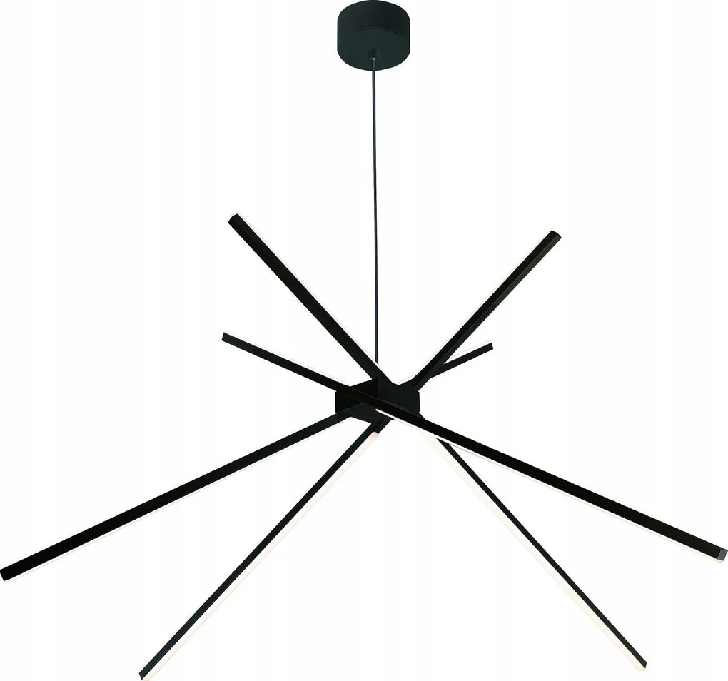 Loftová závěsná lampa Spider P0412 Maxlight kovová Svítidlo Led tyče 33W 3