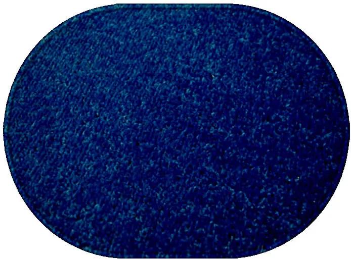Vopi koberce Kusový modrý koberec Eton ovál - 160x240 cm