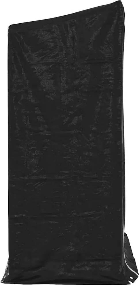 vidaXL Stojan na palivové dřevo s krytem proti dešti 150x80x200 cm