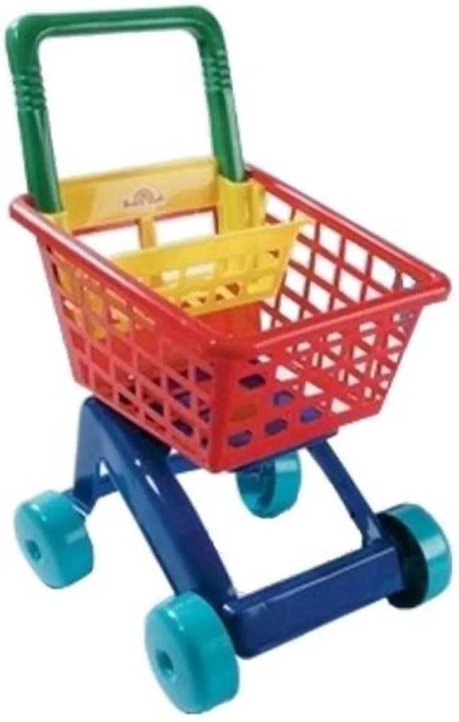 Dětský nákupní košík - zelený