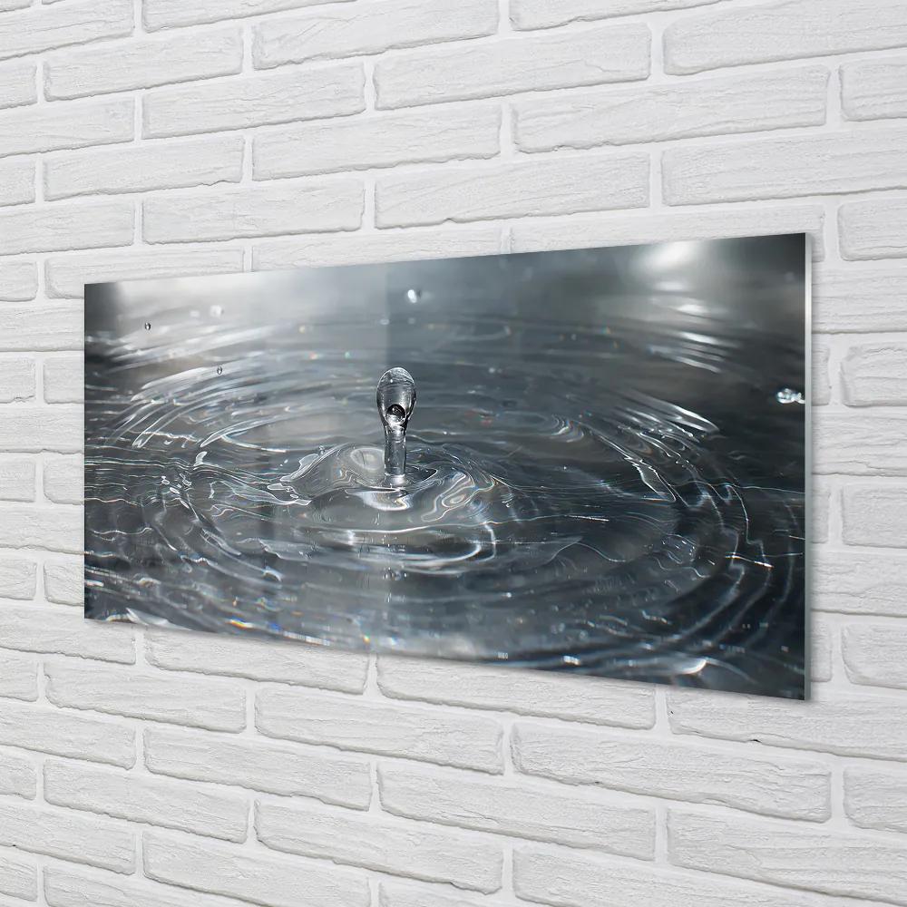 akrylový obraz pokles stříkající vodě 100x50 cm