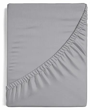 Matějovský napínací prostěradlo jersey s elastanem Světle šedé na matraci: 180 x 200 cm