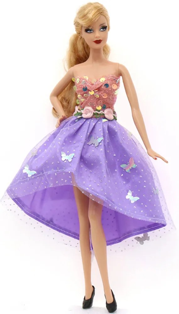 Šatičky pro panenku Barbie - různé styly (30 cm) Barva: H
