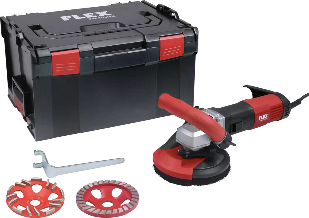 FLEX | LDE 16-8 125 R – bruska + 2 kotouče - AKCE