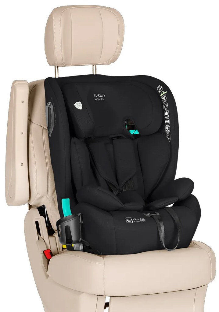 Dětská autosedačka CARRELLO Yukon CRL-15808 Midnight Black