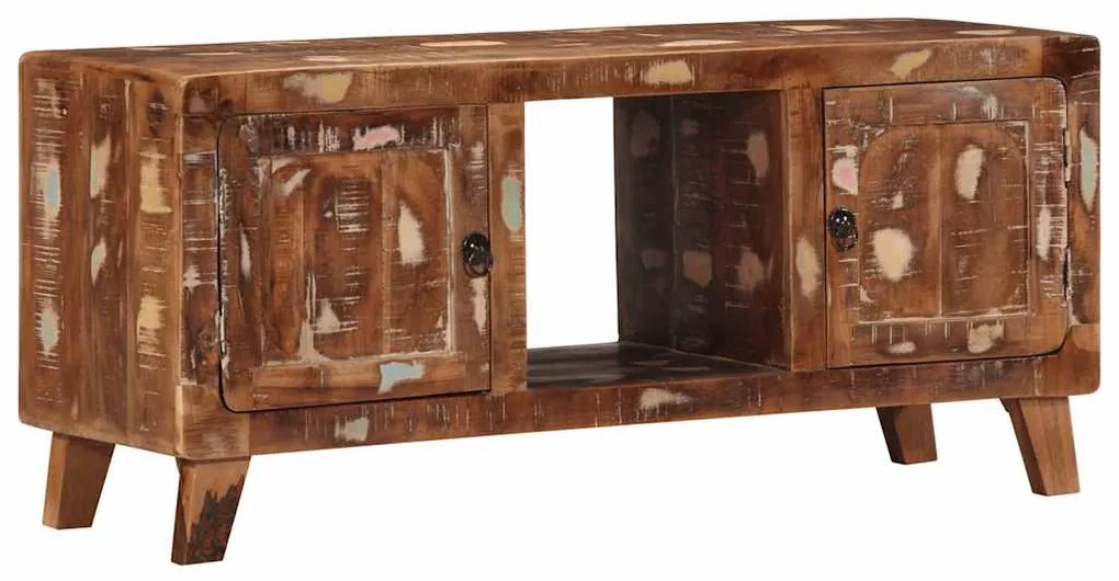 TV stolek 105x46x32 cm masivní recyklované dřevo