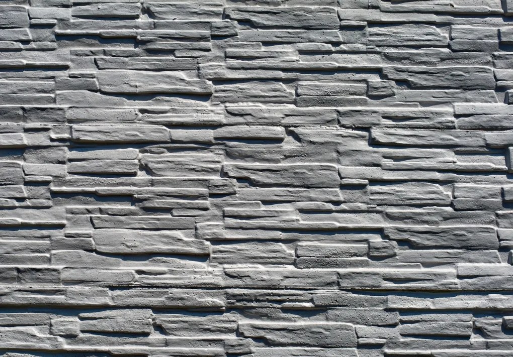 Tapeta šedý kámen (150x105 cm) - Murando DeLuxe