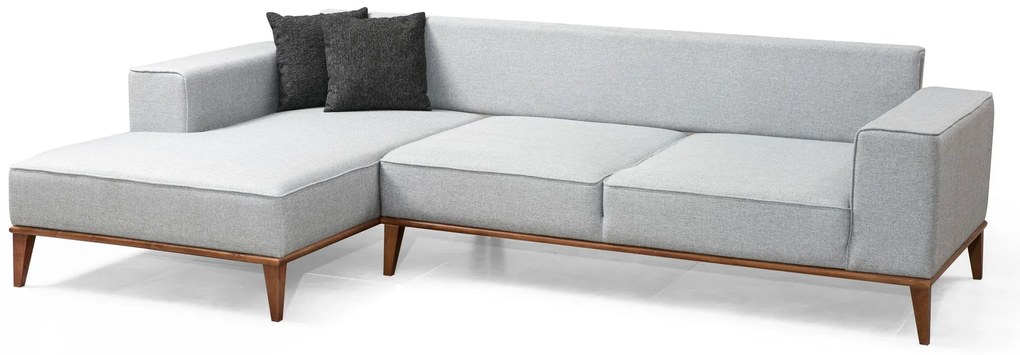 Atelier del sofa Pohovka MONTANA šedá levý roh 560ARE1111