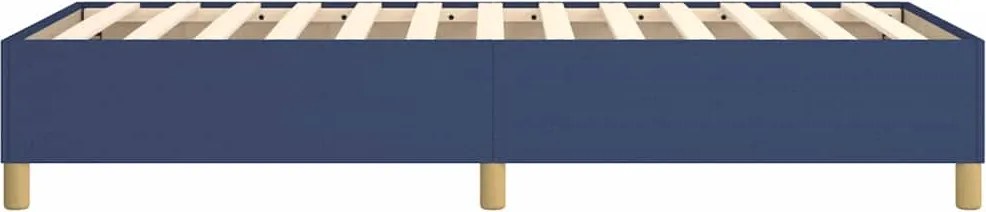 Rám postele s boxspringem modrá 80x200 cm textil 3120919