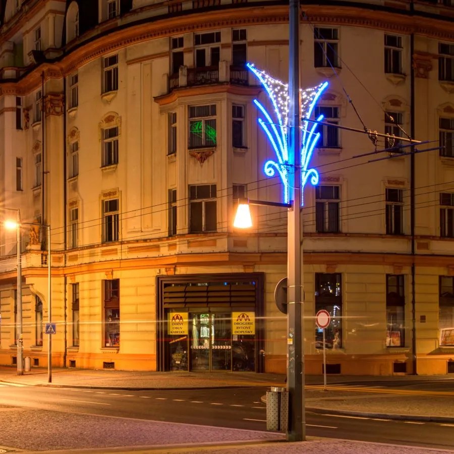 Easy Fix LED hadice venkovní, 1 m, modrá, 30 diod, IP44, metráž