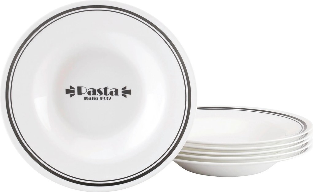 XXXLutz SADA TALÍŘŮ NA TĚSTOVINY, sklo, 29 cm Creatable - Online Only nádobí - 007768079101