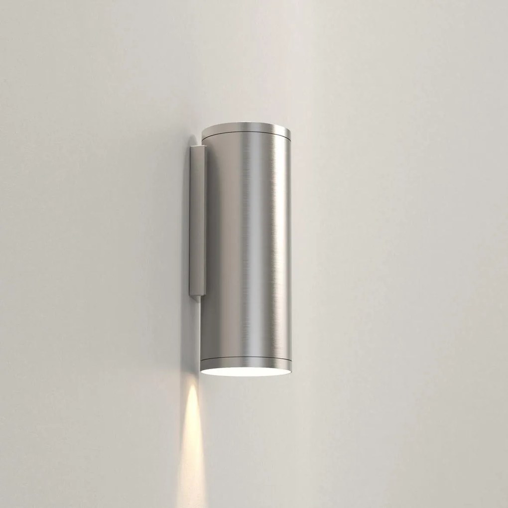 AST 1428002 Venkovní nástěnné svítidlo Ava 200 Coastal 6W GU10 kartáč. ocel - ASTRO Lighting