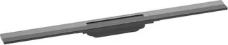 Hansgrohe RainDrain Flex sprchový žlab 80 cm nerez kartáčovaný černý chrom 56044340