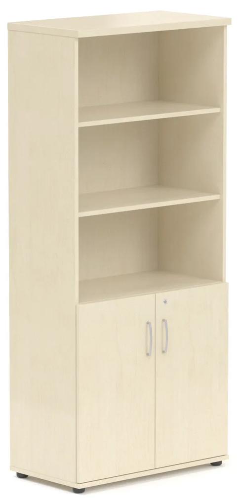Kancelářská skříň Komfort, 80x38,5x183,5 cm, dveře 2/5  S582 12