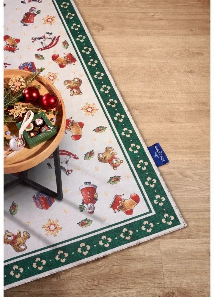 Villeroy&Boch Koberec pod vánoční stromeček 160x230cm, protiskluzový plochý tkaný